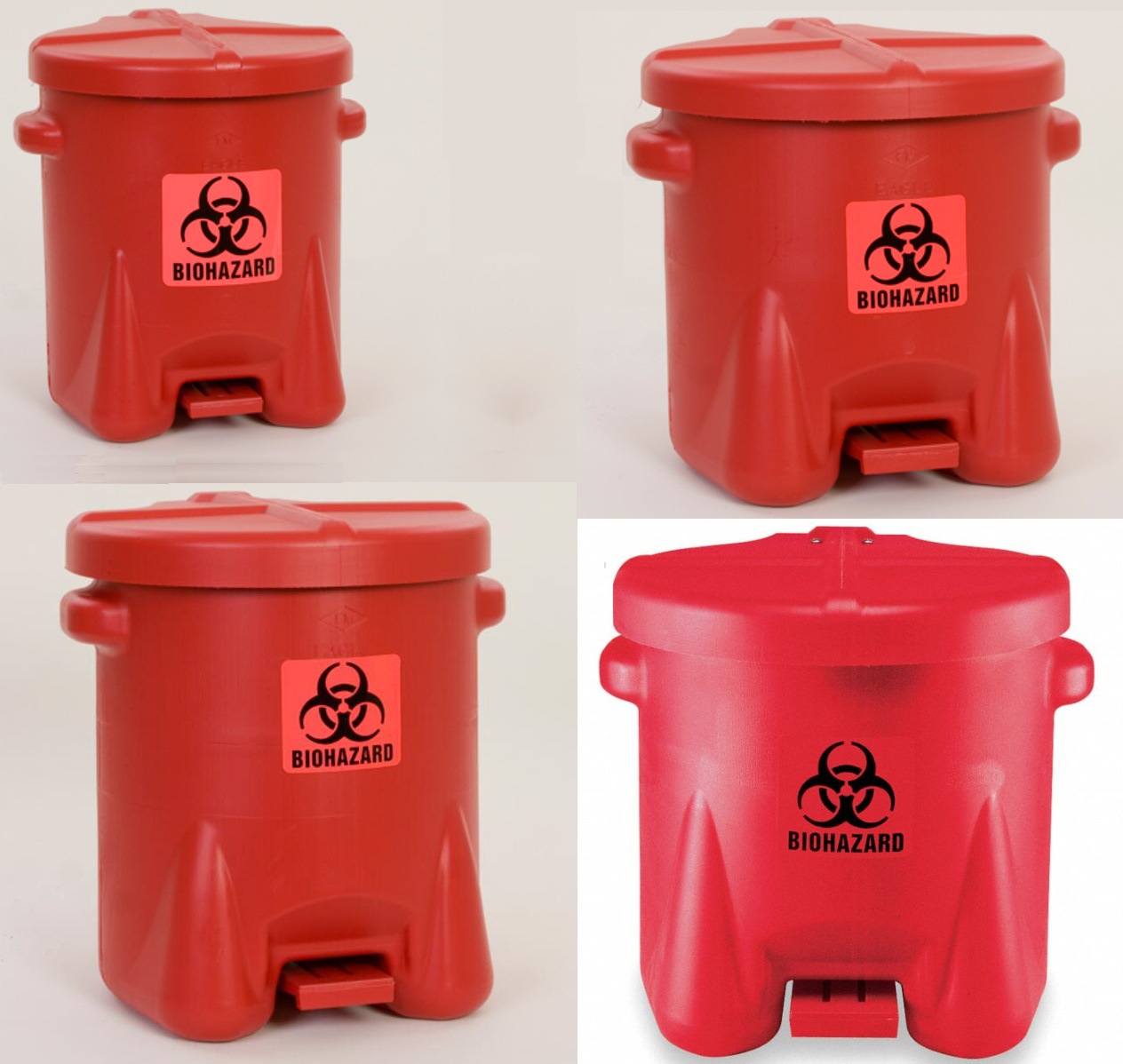 Biohazard生物安全用垃圾桶,HDPE生物危害垃圾箱-阿里巴巴