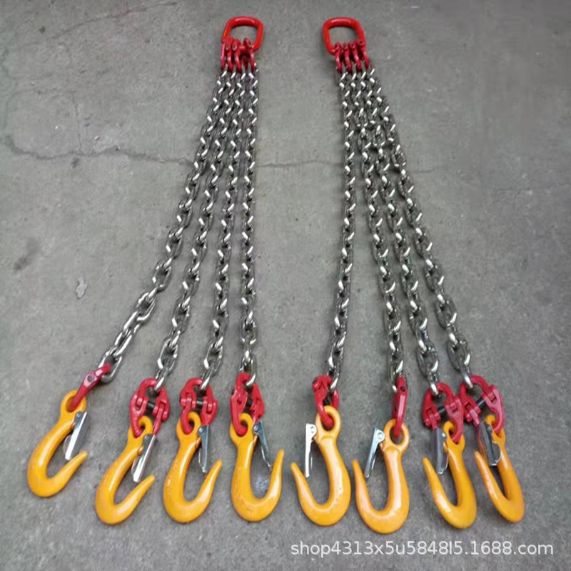 厂家起重链条 成套吊具 G80链条锰钢链条 吊装链条 船篷链条-阿里巴巴