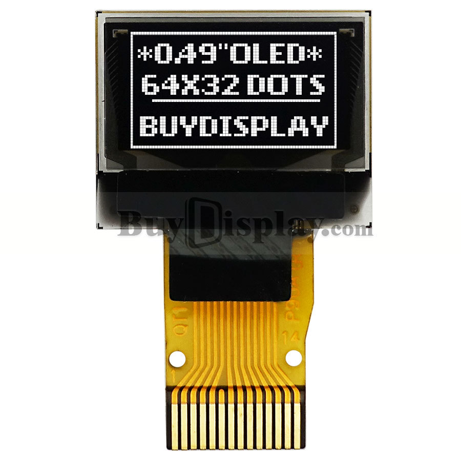 0.42寸白色OLED模块72x40点阵4SPI/I2C接口/用于Arduino和树霉派-阿里巴巴