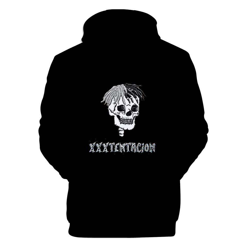 星期五服饰 2019新款 xxxtentacion 数码印花卫衣3D带帽抓绒卫衣-阿里巴巴