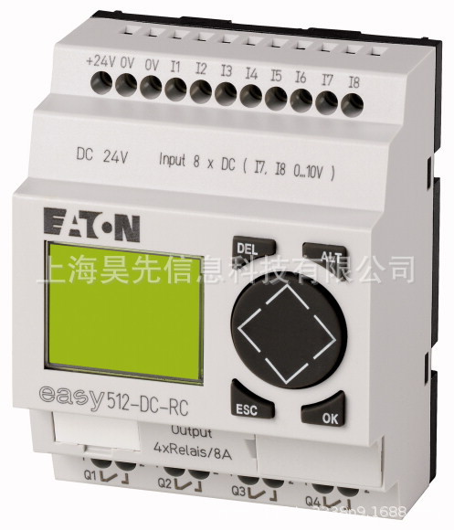 Eaton伊顿金钟穆勒EASY512-DC-R(RC)控制继电器带按键、时间 DL-阿里巴巴