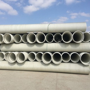 供应 pvc-u加筋管 dn300排污排水塑料管道 upvc聚氯乙烯加筋管-阿里巴巴