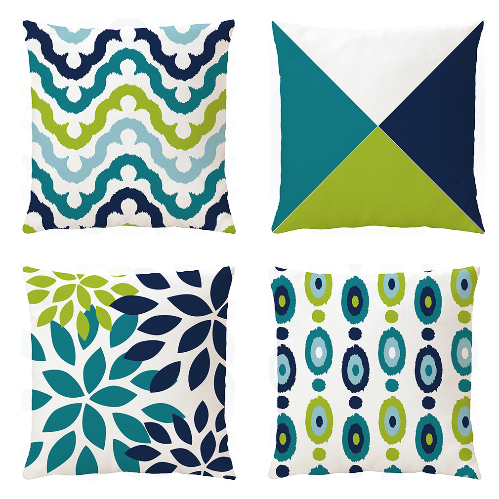 wish 亚马逊新款简约几何棉麻抱枕套 汽车抱枕 白麻沙发靠垫定制采购价格、怎么样、行情市场-CCEE选品中心