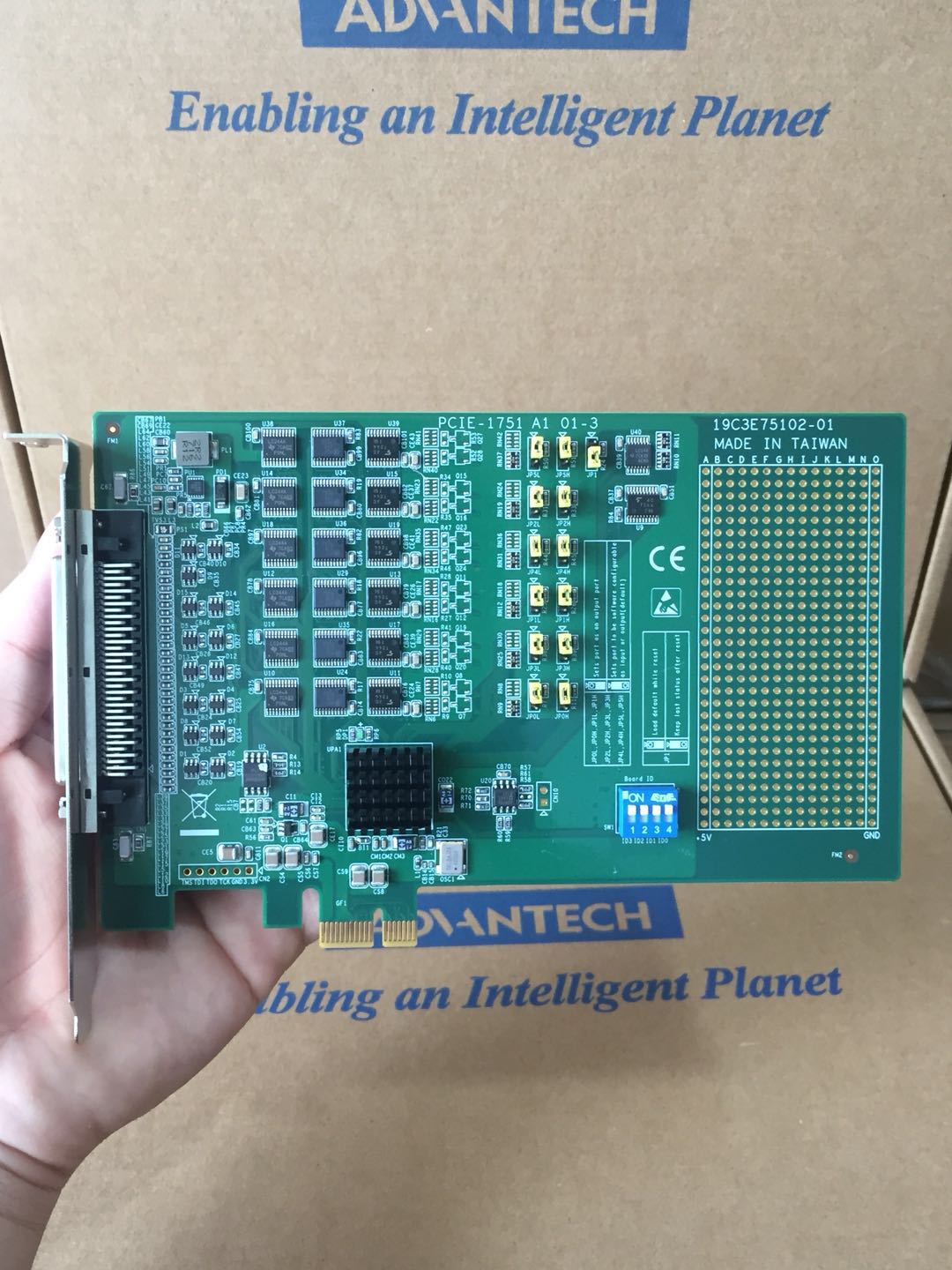 研华板卡PCIE-1751-AE 48路通道TTL数字量IO计数定时器采集卡全新-阿里巴巴