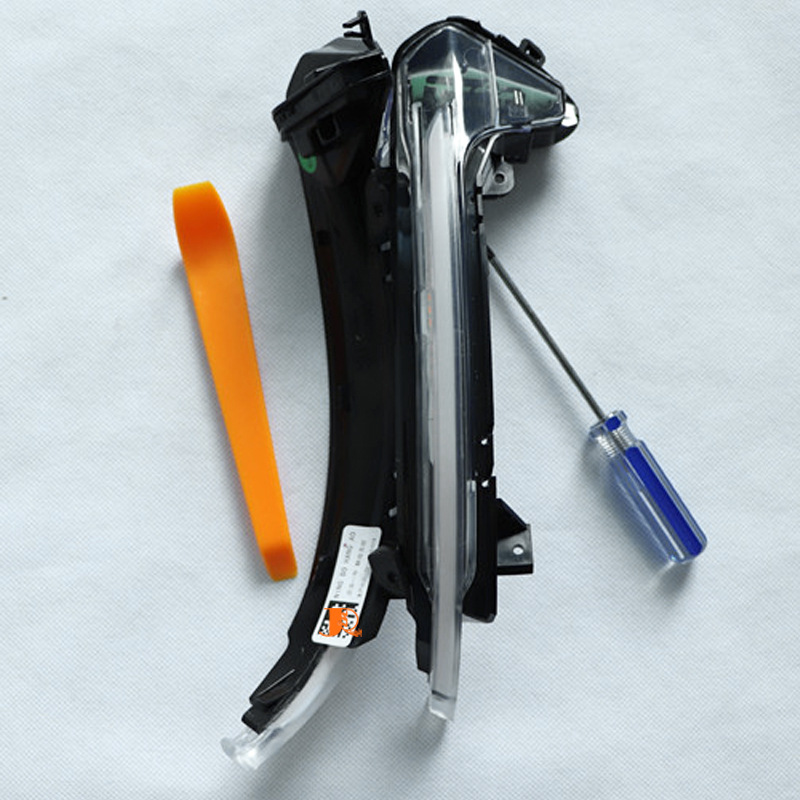 12-15款适用于奥迪A6L后视镜批发C7改装LED流光流水转向灯精品-阿里巴巴