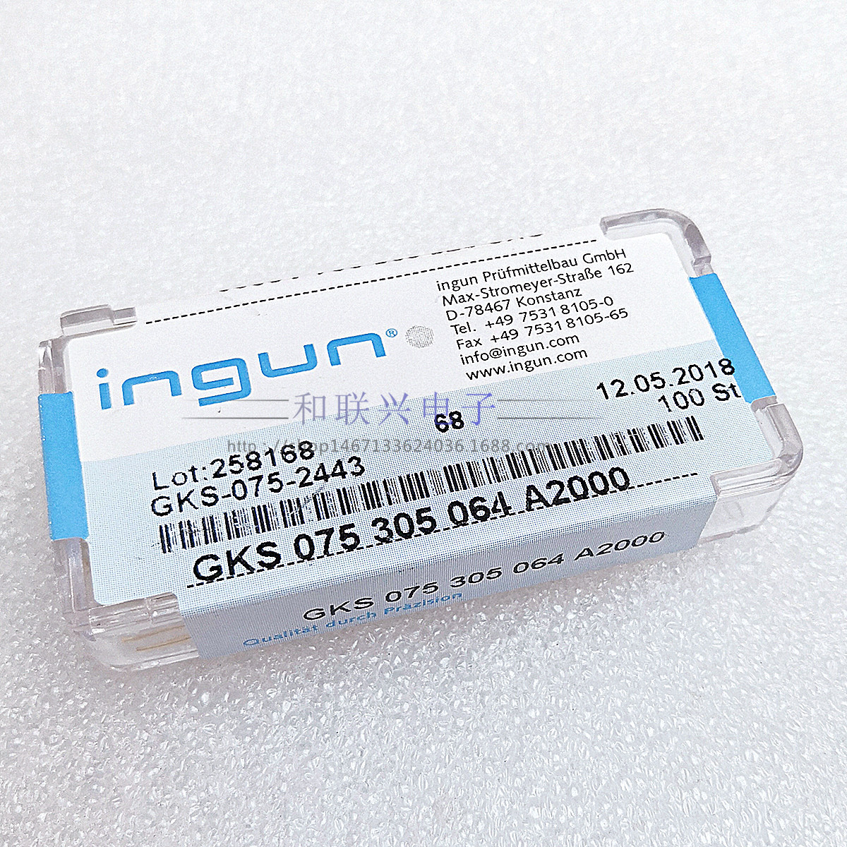 探针测试针INGUN英钢针75mil系列GKS 075 305 064 A2000 直上圆头-阿里巴巴