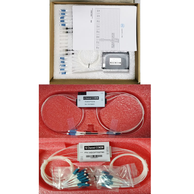 18通道微型WDM模块金属盒封装迷你波分复用器DEMUX MUX-阿里巴巴