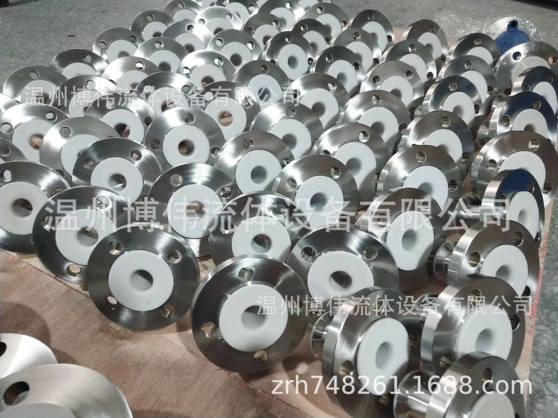 卫生级衬氟接头 衬氟快装法兰转换接头 衬F4 F46 PFA接头-阿里巴巴