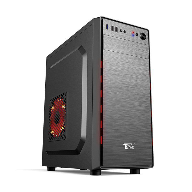 航嘉百盛天王星U3支持走背线商务游戏办公电脑台式机机箱空箱批发-阿里巴巴