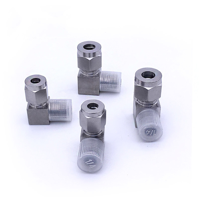 304不锈钢90度直角弯头ZG1/2 3/4卡套终端接头金属气管卡套弯终-阿里巴巴