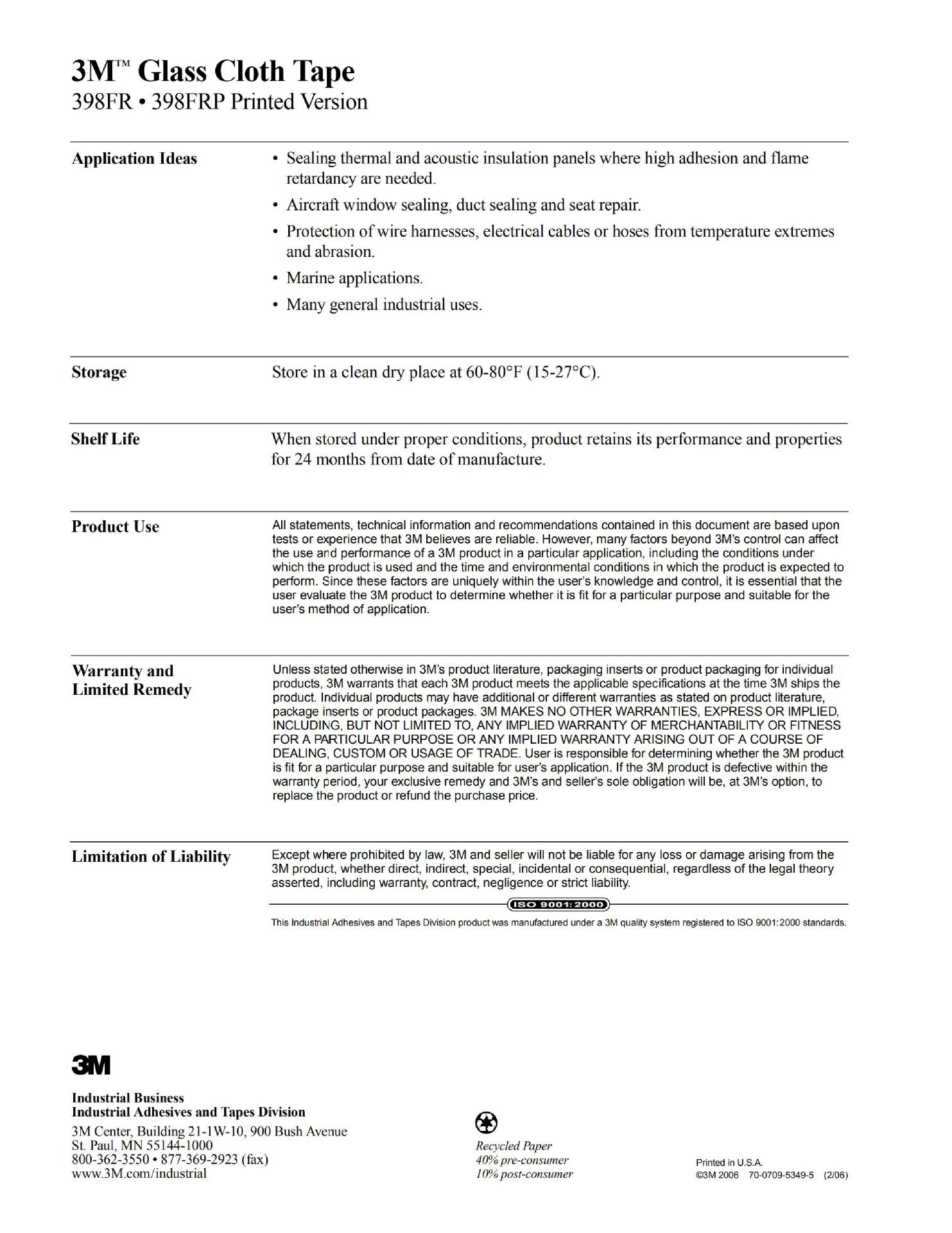 现货供应3m398fr,3m399fr,3m 398frp耐高温阻燃玻璃布密封胶带-阿里巴巴