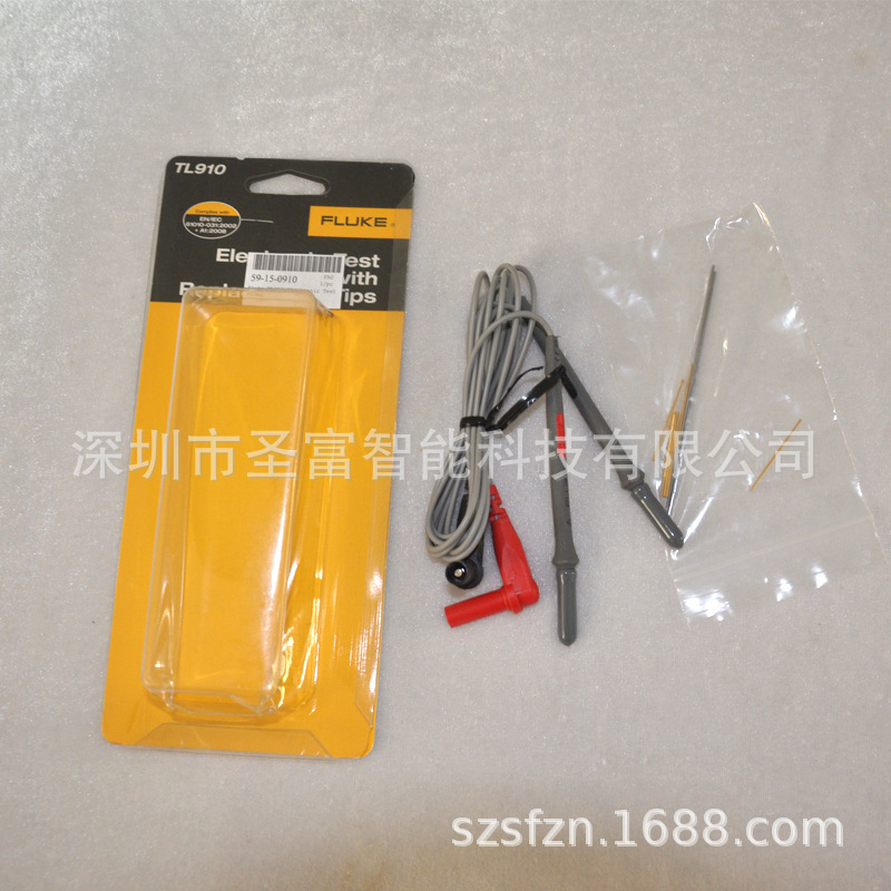 美国福禄克TL910电气测试探头组flukeTL910表笔线FLUKE附件-阿里巴巴