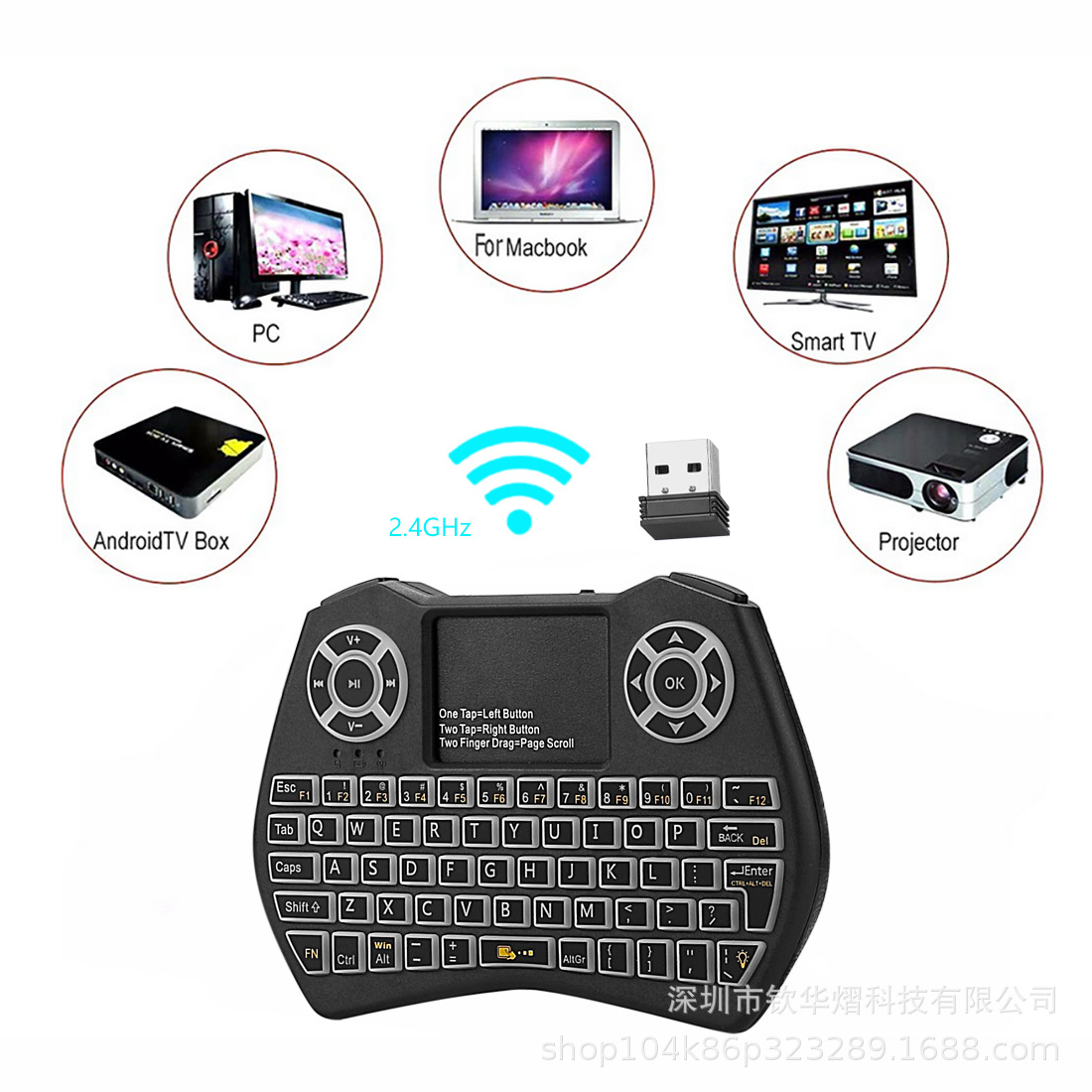 i9PLUS Wireless Air flying squirrel i8 mini keyboard i8 mouse dry ...