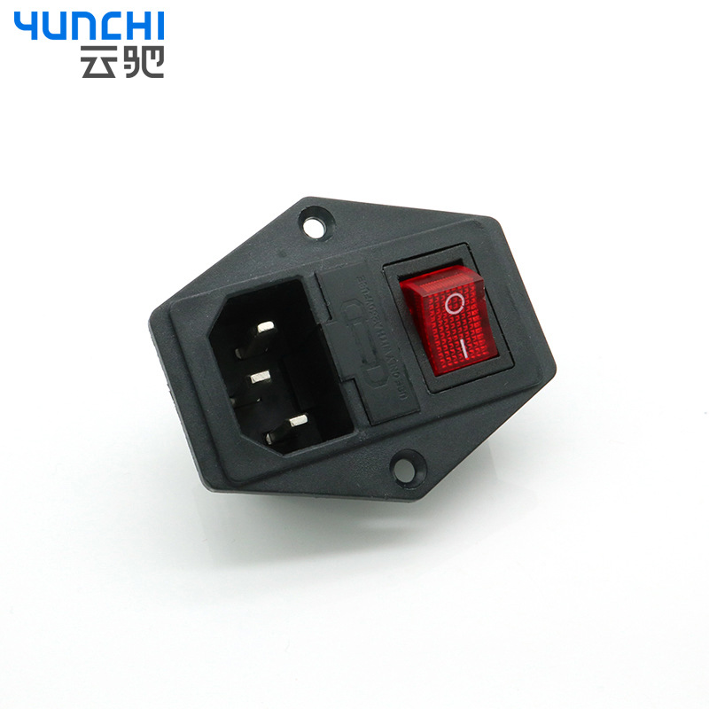 开关插座_ac-01a电源插座 带10a保险丝三合一ac 双 开关 - 阿里巴巴