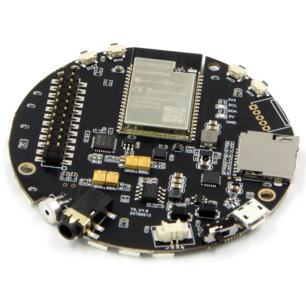 TAudioV1.6 ESP32-WROVER SD蓝牙wifi模块 MPU9250 WM8978 12Bits-阿里巴巴
