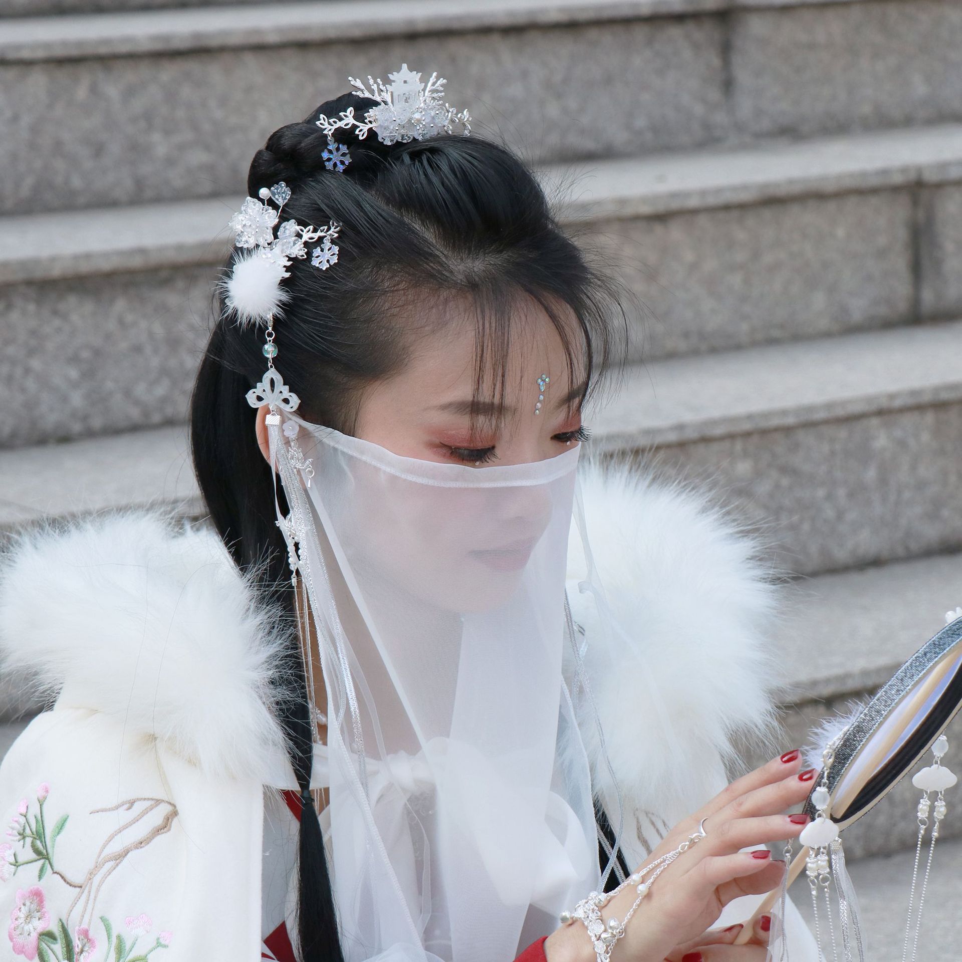 古风纱,飘逸,古风纱帘_大山谷图库