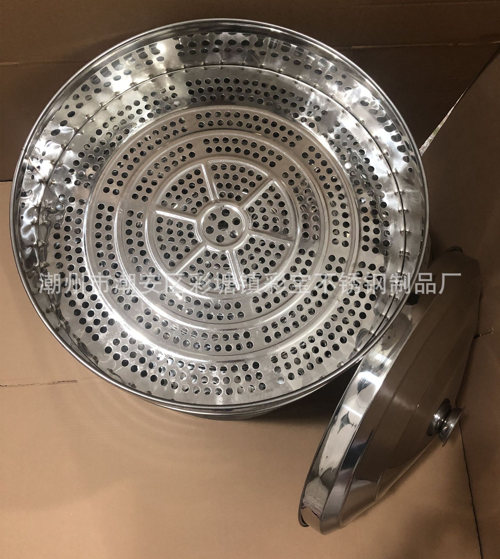 加厚蒸笼商用不锈钢蒸笼家用多层特大号蒸包子蒸馒头的蒸锅大容量-阿里巴巴