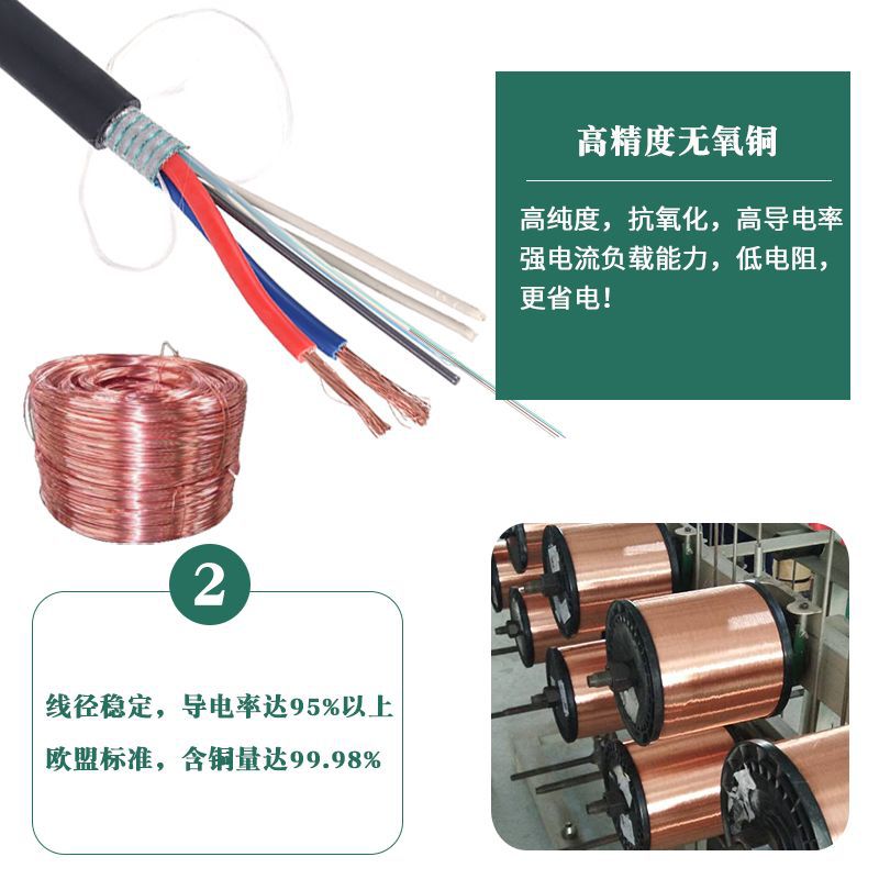 民鑫光缆户外国标线光电复合缆实力工厂生产1-6平方室外光纤光缆-阿里巴巴