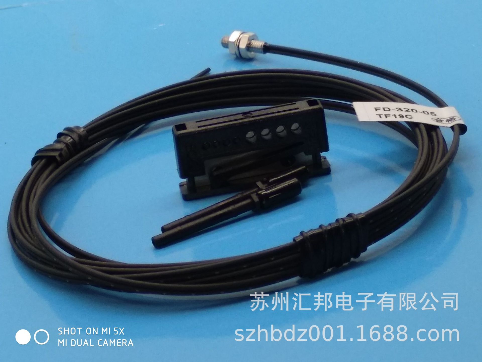 光纤传感器奥托尼克斯M3漫反射光纤线2M 光纤探头FD-320-05R-阿里巴巴