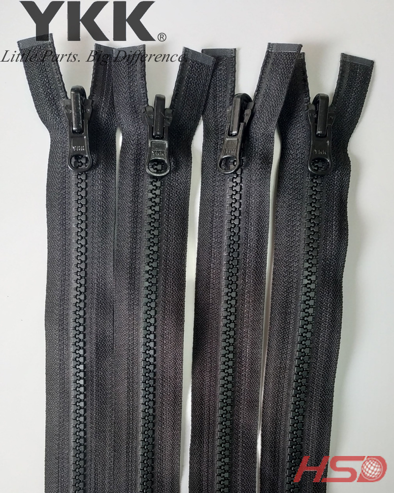 YKK 5号树脂开口/开尾胶牙拉链 ykk拉链 5# 正品-阿里巴巴