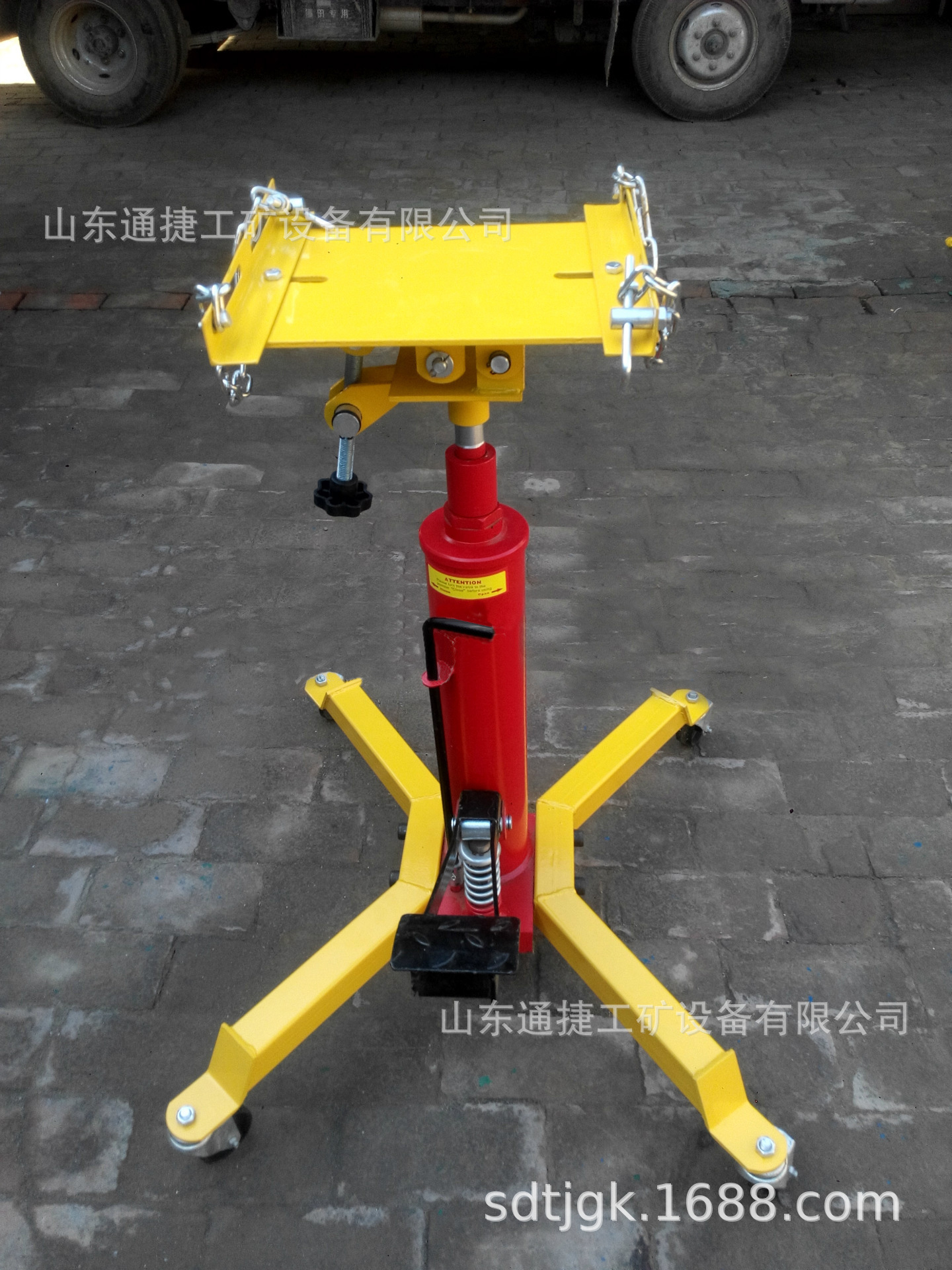 0.5T套缸式液压高位运送器 变速箱托架 顶高器 波箱顶-阿里巴巴