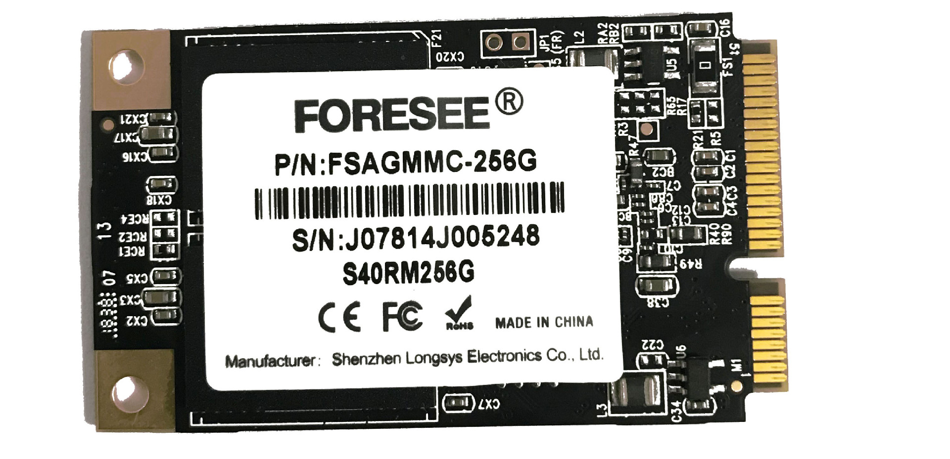 FORESEE msata TLC固态硬盘SSD S40R 256G 128G批量优惠服务器-阿里巴巴