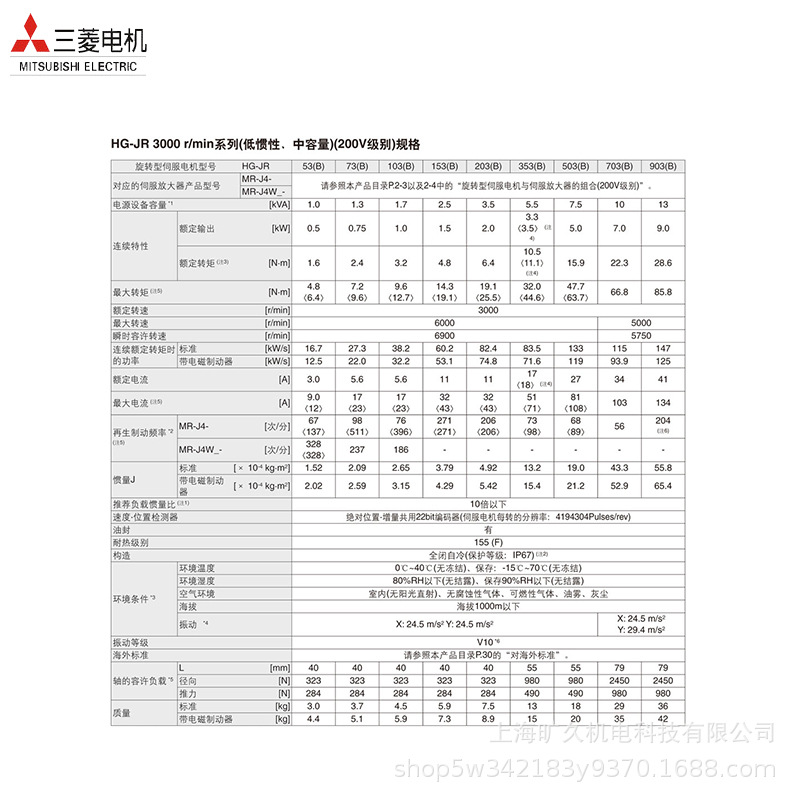 伺服电机HG-JR103/HG-JR103B/HG-JR153原装正品HG-JR153B缺货议价-阿里巴巴
