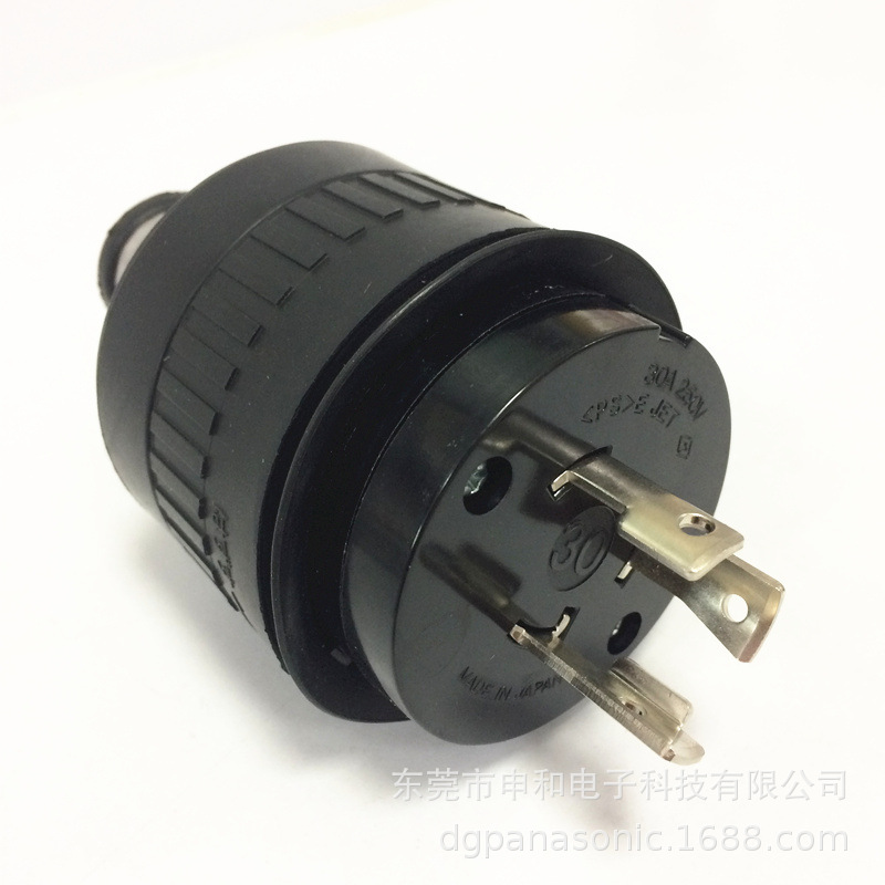 Panasonic松下防雨橡胶工业插头WF8330/WA5339防水电机插头插座-阿里巴巴