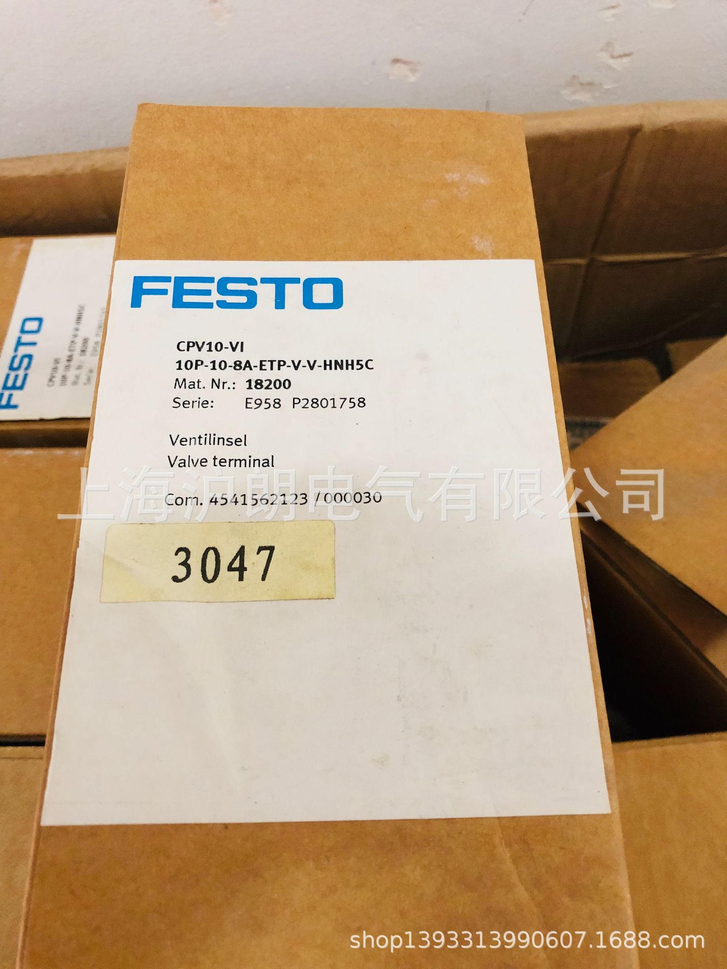 FESTO/费斯托/18200/CPV10-VI/现货-阿里巴巴