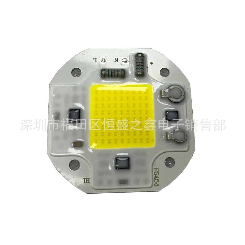新款F5454-220V免驱动COB光源 LED灯珠 线性集成大功率高亮灯珠-阿里巴巴