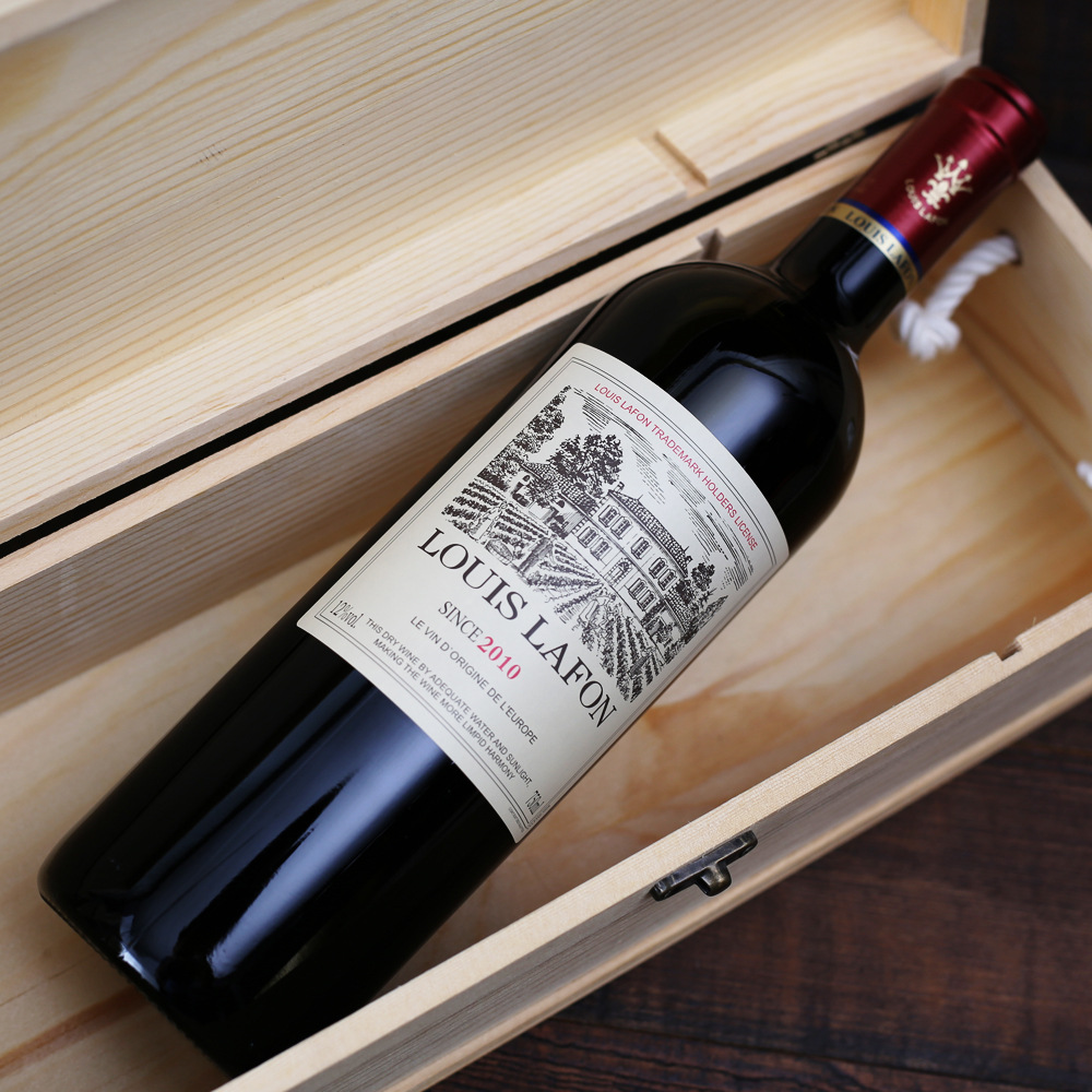 法国路易LOUIS LAFON原瓶进口红酒干红葡萄酒官方正品750ML*6-阿里巴巴