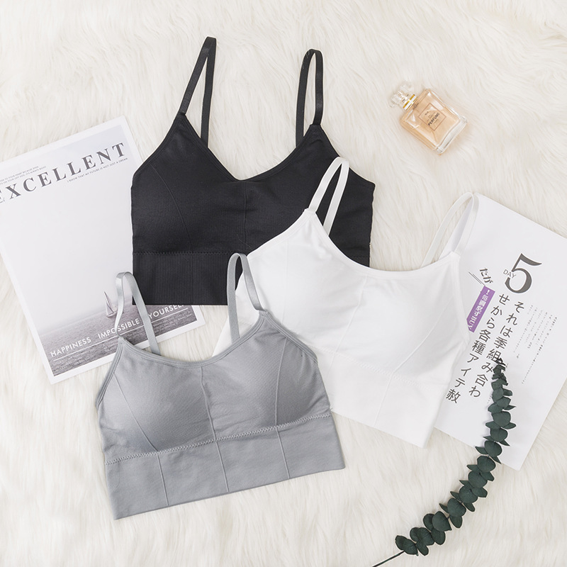 Hot style seamless condole belt wrapped breast beauty back girl bra ...