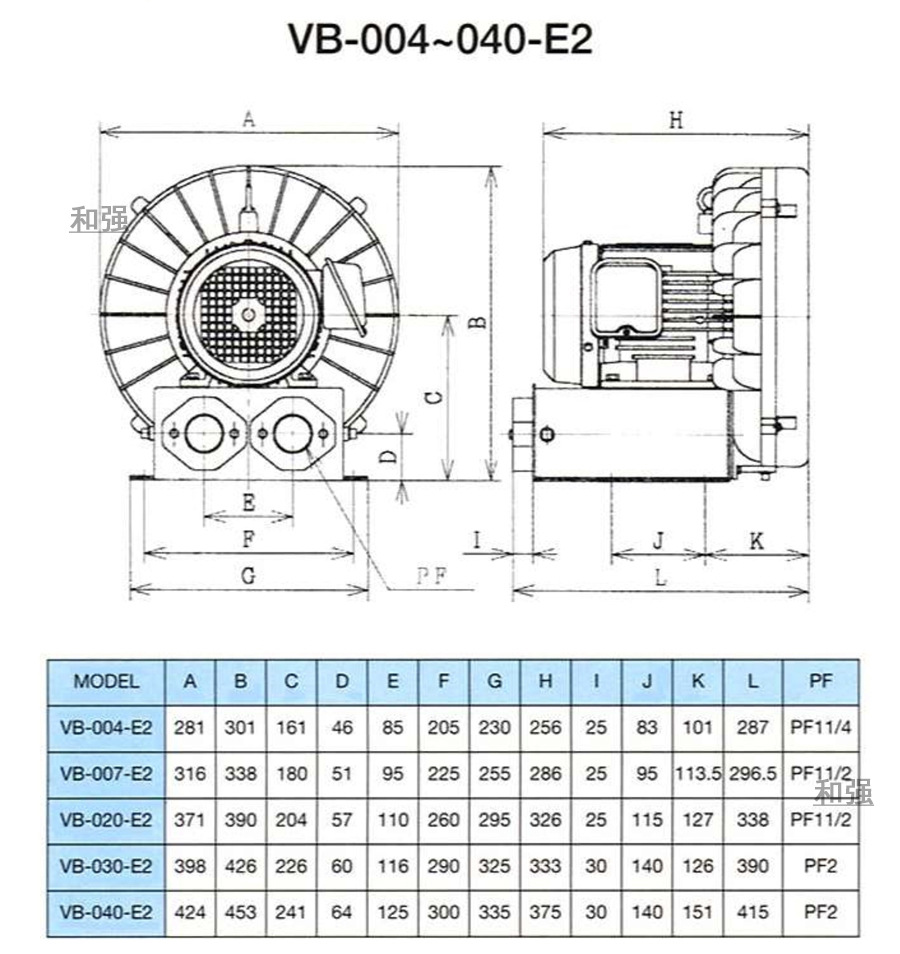 HITACHI VB-040-E2/VB-040-E3 进口日立风机 镭射机集尘风机全新-阿里巴巴