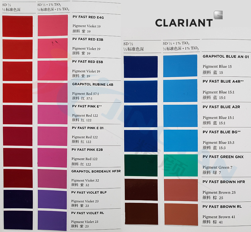 CLARIANT塑料有机颜料科莱恩PV Fast Red B有机颜料红色粉P.R.149-阿里巴巴