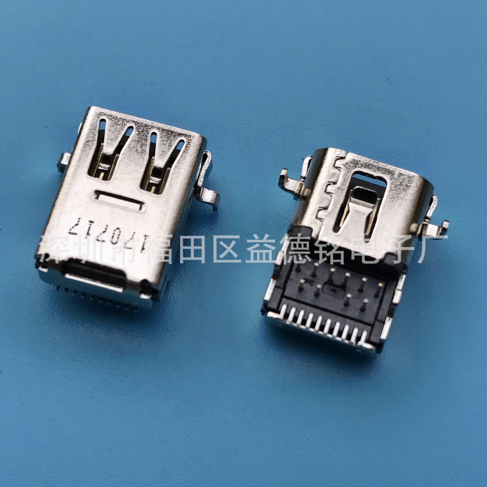 飞利浦MINI USB母座 MINI 10P全贴SMT 飞利浦 10P专用插座 带柱-阿里巴巴