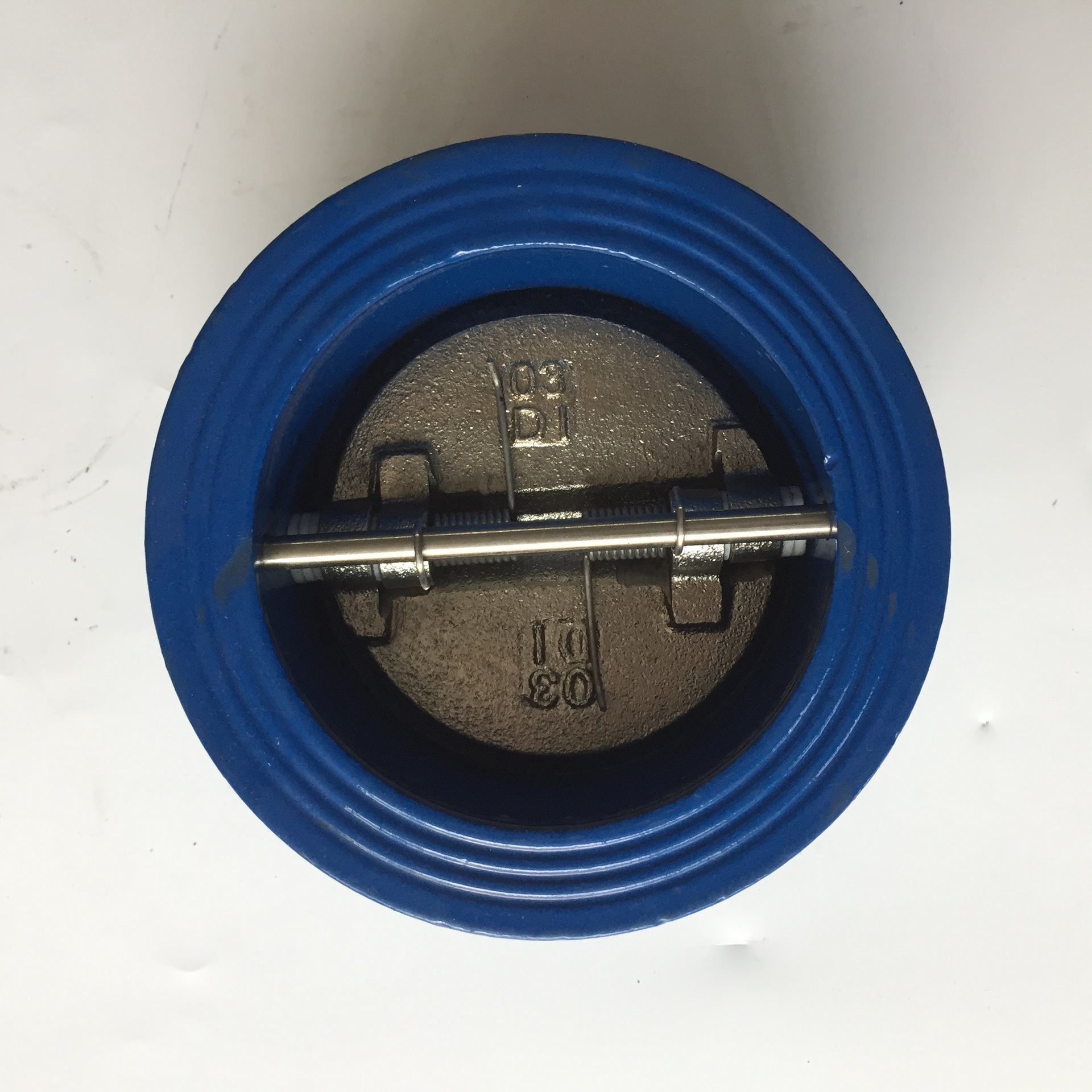 圣汉斯 铸铁蝶式对夹止回阀 球墨铸铁DH76X-16Q厂家直供DH77X-16Q-阿里巴巴