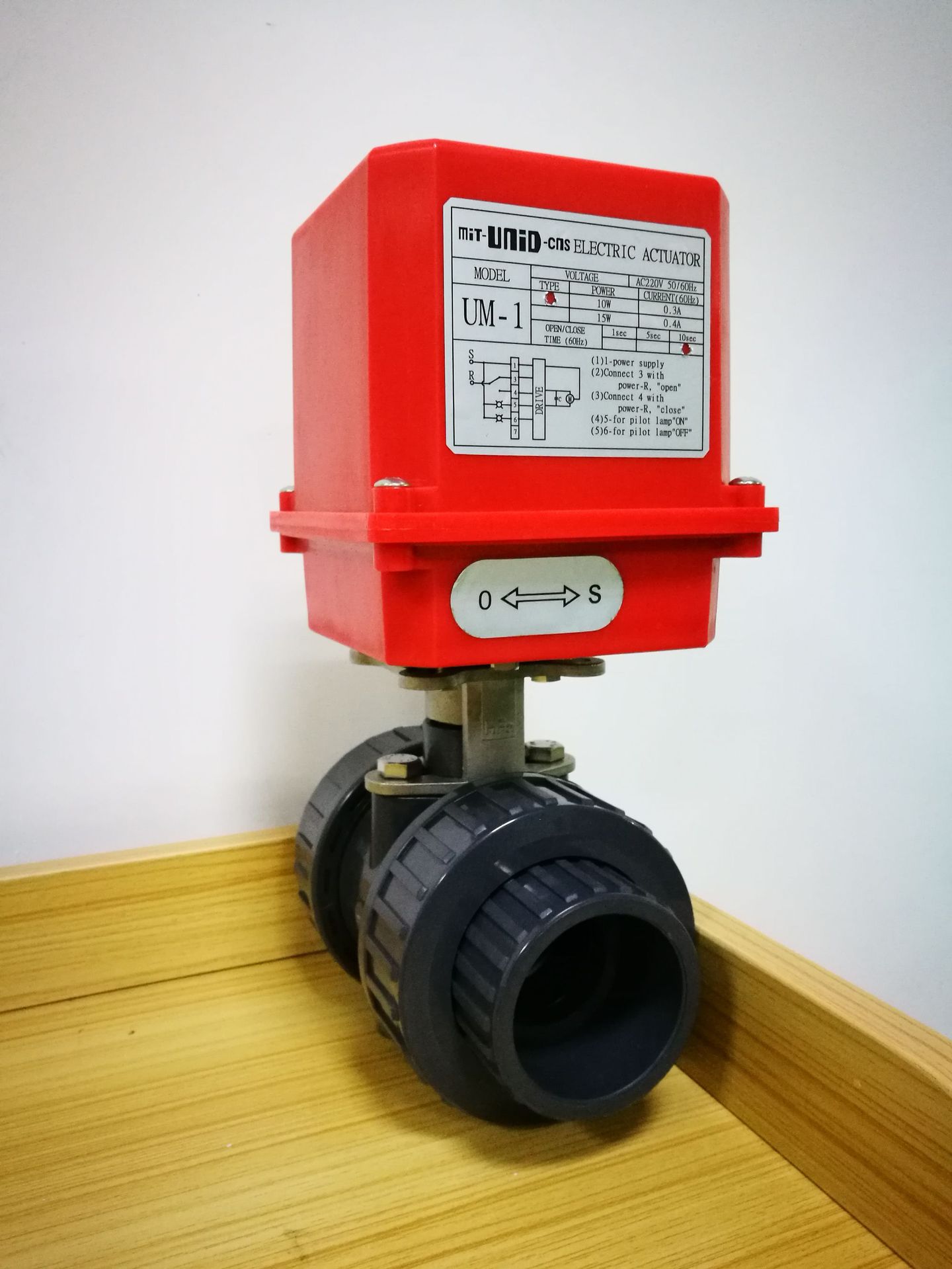 厂家专业代理 台湾鼎机UNID UPVC/PP电动承插球阀Q911F-10S-阿里巴巴