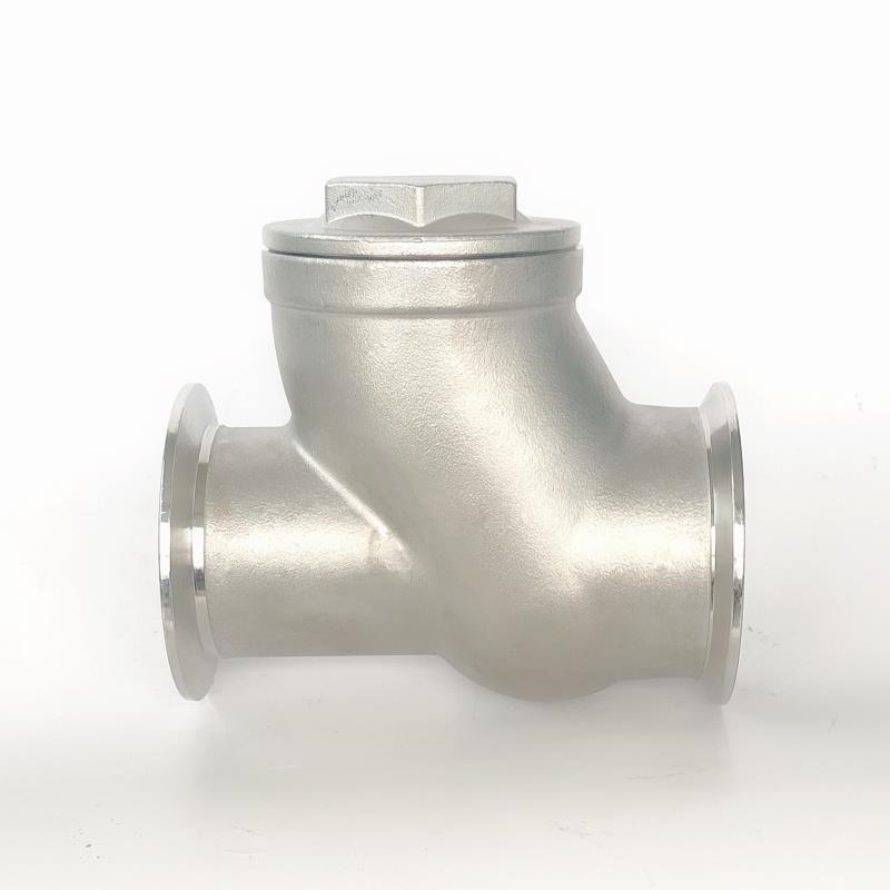 2寸 DN50 304材质污水球形止回阀/快装滚球止回阀/快装球形止回阀-阿里巴巴