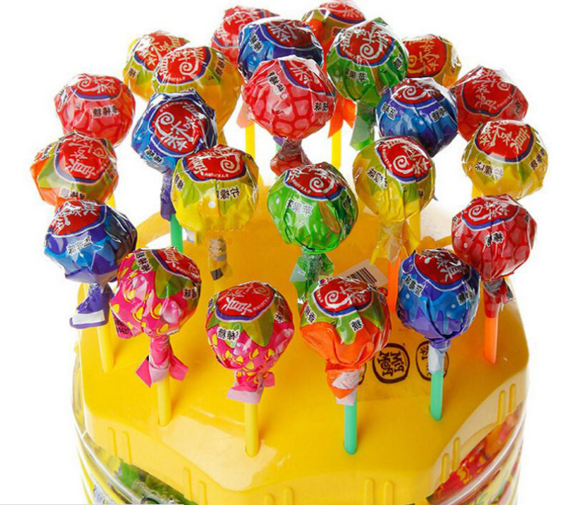 真知棒棒棒糖约108支大桶混礼盒装水果糖果休闲小零食-阿里巴巴