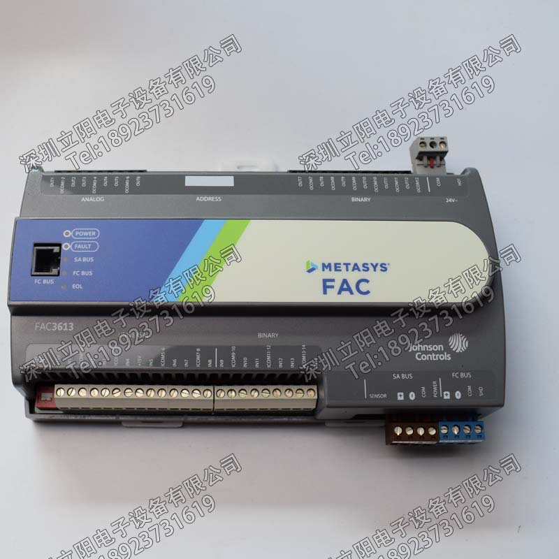 全新Johnson Controls江森MS-FAC 3613 4911 2513-0控制器-阿里巴巴