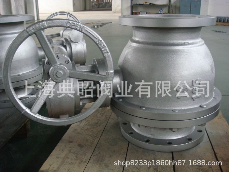 涡轮球阀 涡轮蜗杆球阀 Q341F-25C涡轮法兰球阀-阿里巴巴