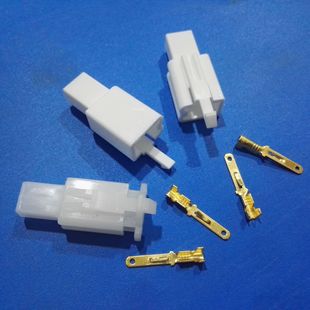 DJ7021A-2.8-11/21 PA66奶白 2.8-2P公母壳白色白仿插片端子-阿里巴巴