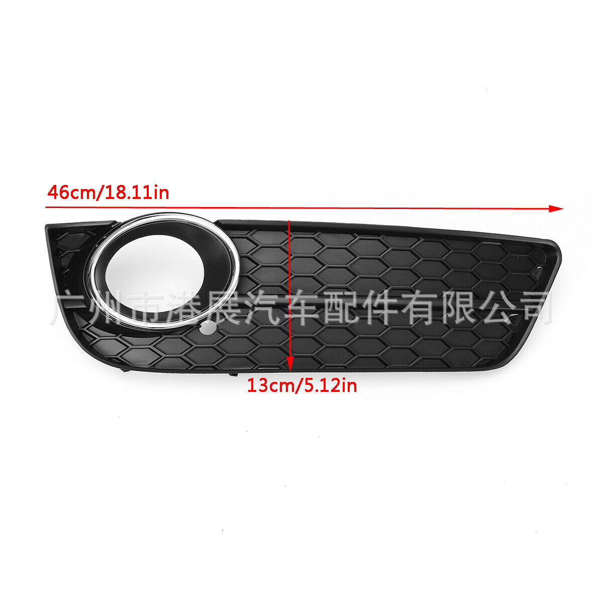 供应适用于08-11年奥迪A5雾灯框前杠下网格栅8T0807681 8T0807682-阿里巴巴