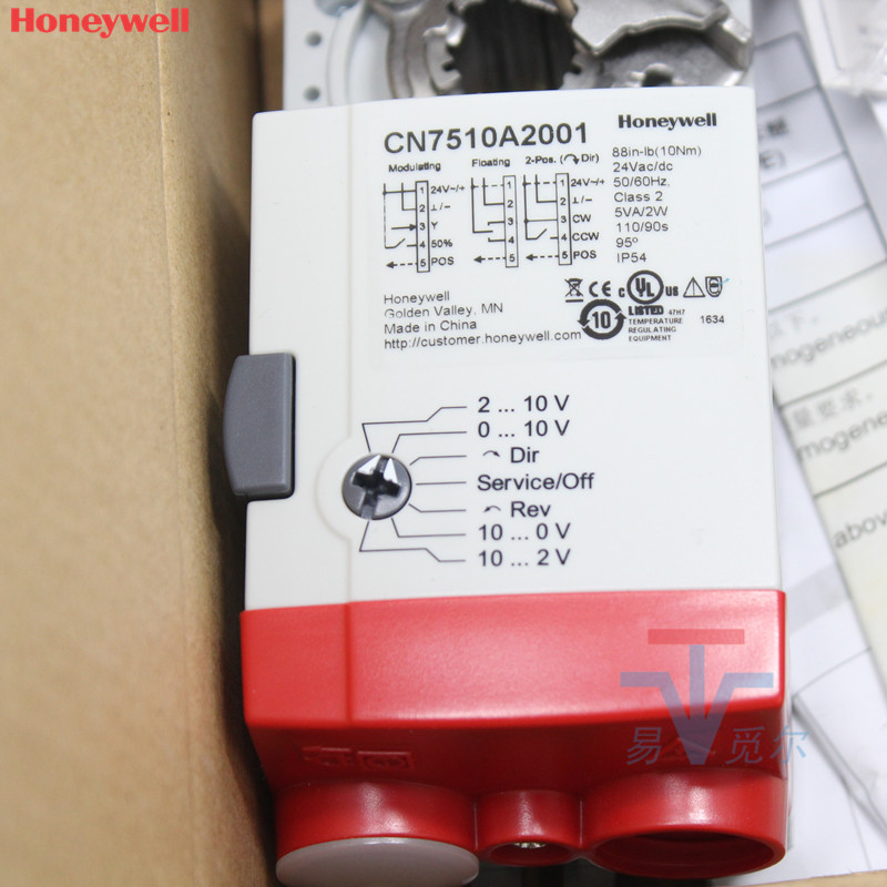 HONEYWELL霍尼韦尔 风阀执行器 CN7510A2001电动头 驱动器0...10V-阿里巴巴