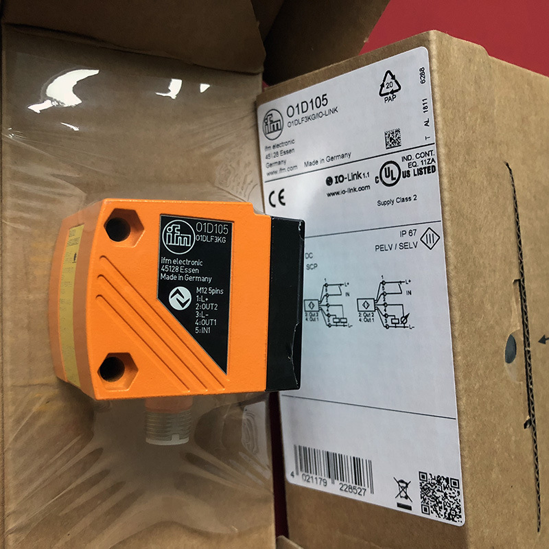 IFM德国易福门激光测距传感器O1D105 01D105原装正品假一罚十-阿里巴巴