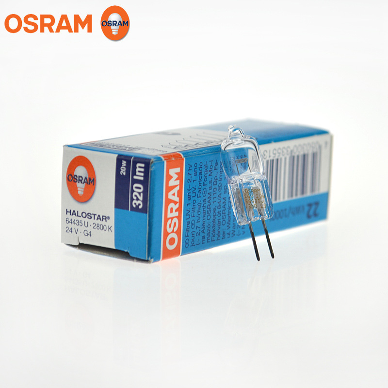 OSRAM欧司朗投影灯泡 64435U 24V 20W显微镜卤素米泡光学设备灯泡-阿里巴巴