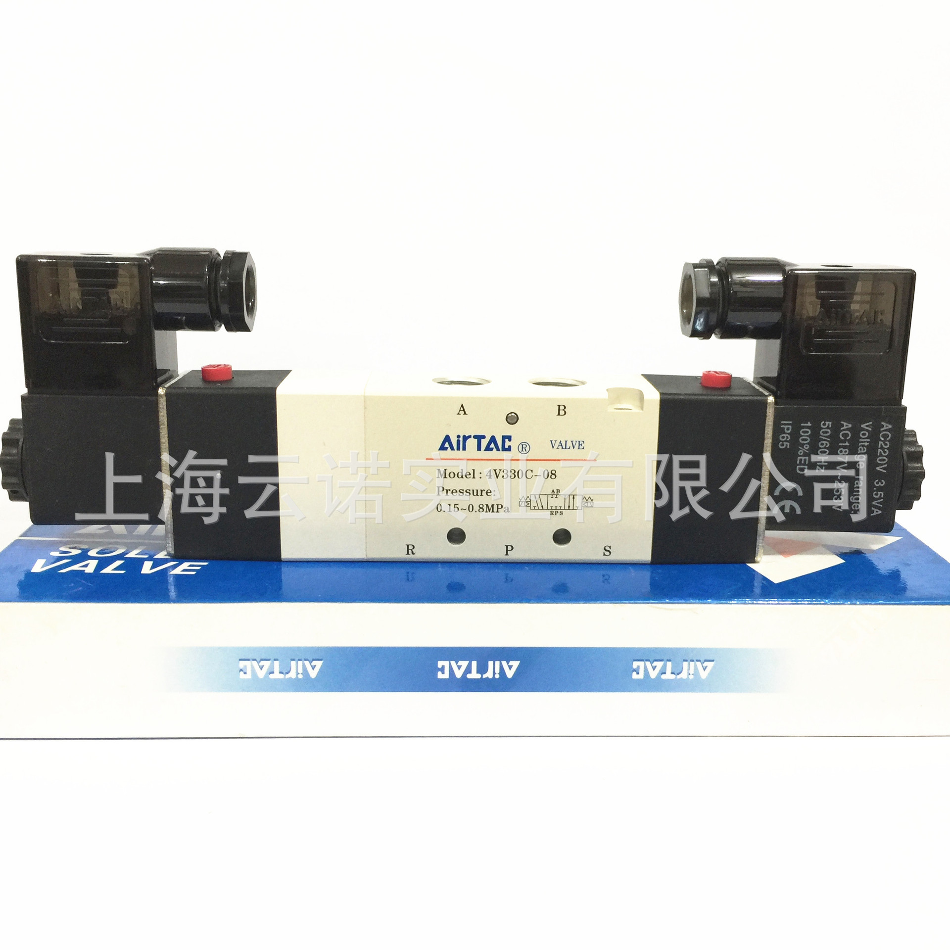 AIRTAC 亚德客电磁阀 4V330C 4V330E 4V330P 4V330C-10 原装-阿里巴巴