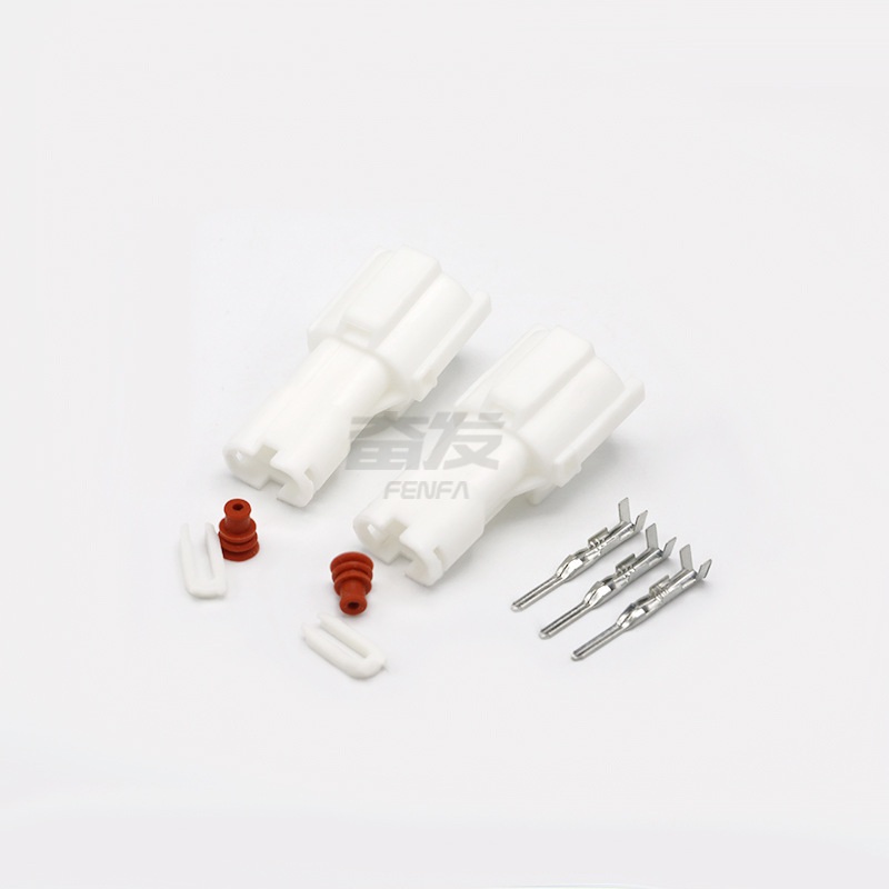 汽车雾灯插头连接器 2孔防水接插件 DJ7021Y-1.8-11公母对接-阿里巴巴