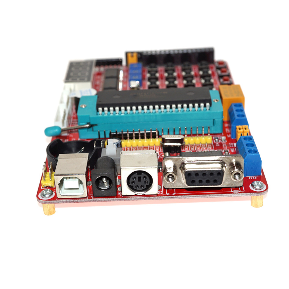 pic开发板 pic16F877A单片机学习板实验板套件 有教程配资料-阿里巴巴