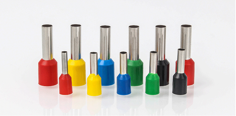 E4012管形预绝缘端头针型欧式接线鼻 VE4012黄紫铜空心针E型管-阿里巴巴